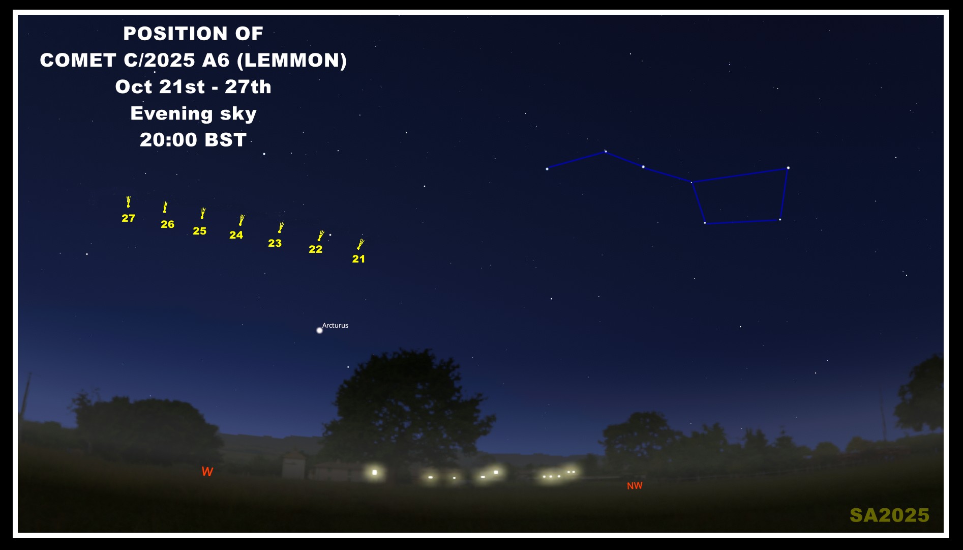 VIDEO: How and when to see Comet Lemmon | The Royal Astronomical Society